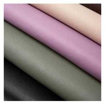 Китай Pu ткани Faux кожаный покрыл кожу ткани Microfiber для сумок продается