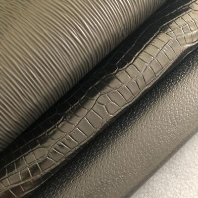 中国 TGKELLは上塗を施してあるMicrofiberの生地90SFポリ塩化ビニールののどの革を浮彫りにした 販売のため