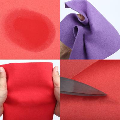 Cina Pelle scamosciato di scarpe resistente dell'abrasione di cuoio del tessuto del ODM Microfiber dell'OEM in vendita