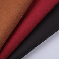 China Customized Napped Pu Microfiber Leather Abrasion Resistant for sale