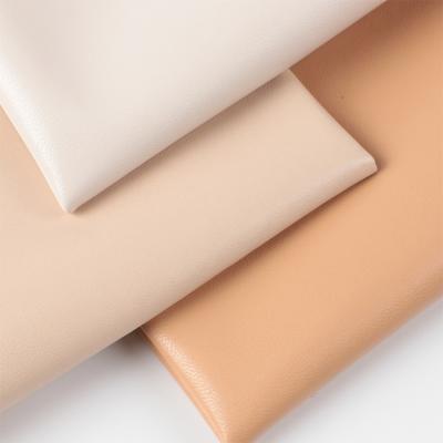 Китай SGS Totes покрытая ткань полиуретана Faux ткани Microfiber кожаная продается