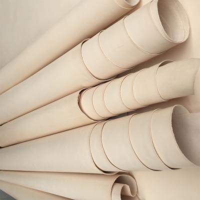 Cina cuoio rivestito beige impermeabile spesso del Faux di Microfiber delle borse di cuoio di 0.9mm in vendita