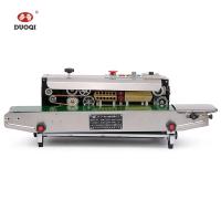 China Electric Continuous Band Sealer Machine Fully Automatic DUOQI FR-770 500W 220V for sale