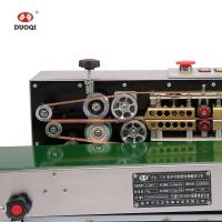 China Electric Continuous Band Sealer Machine Fully Automatic DUOQI FR-770 500W 220V for sale