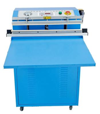 中国 110V DUOQI VS-600E 垂直型 ガス洗浄シール 肉 コーヒー 豆 米 自動 梱包 真空シール 販売のため