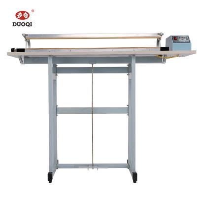 Cina DUOQI SF-600 sigillante semiautomatico a pedali di ferro per imballaggi in plastica 71000 mm in vendita
