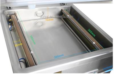 Cina Tipo di imballaggio Macchina di sigillamento a vuoto per alimenti secchi per pesci 45 cm in vendita