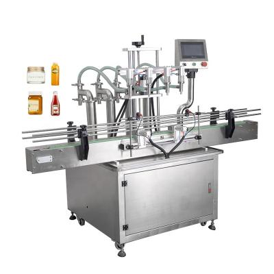 China Multipurpose Liquid And Paste Filling Machine High Speed For Chemical Industry for sale