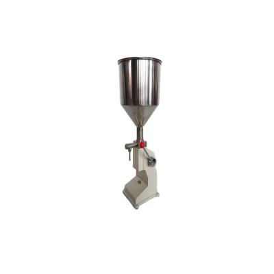 China DUOQI A-03 50ml Manual Filling Machine for Honey Toothpaste Juice Gel Precise Filling for sale