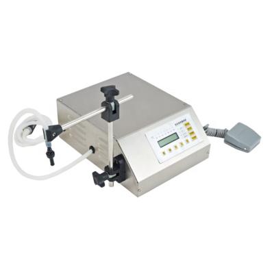 China Small Digital Control 3.2 L/min Bottle Liquid Filling Machine for Oil Pouch Packaging for sale