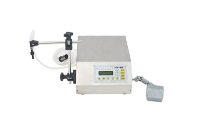 China Small Digital Control 3.2 L/min Bottle Liquid Filling Machine for Oil Pouch Packaging for sale