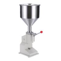 China Manual Paste Liquid Filling Machine A-03 2-50ml for Honey Toothpaste Juice Gel for sale