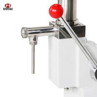 China Manual Paste Liquid Filling Machine A-03 2-50ml for Honey Toothpaste Juice Gel for sale