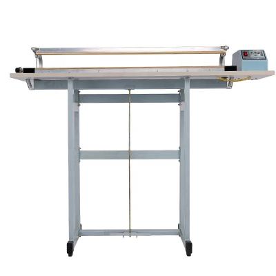 China 10 KG Bag Semi-Automatic DUOQI SFP-800 Iron Foot Induction Pedal Heat Enseal Sealer for sale