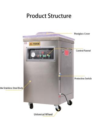 China Microcomputer Program Control DZ-400 Model Vacuum Sealer for Fast 1 pcs/min Packaging for sale