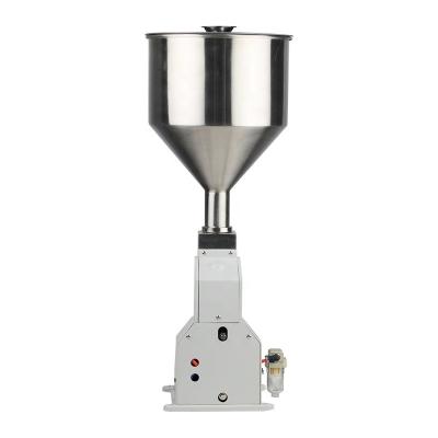 China Affordable A02 Pneumatic Pedal Paste liquid Filling Machine No Power Voltage 3400 Mm for sale