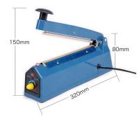 China Portable Hand Impulse Heat Sealer 300mm 400W for Plastic Bag Sealing for sale
