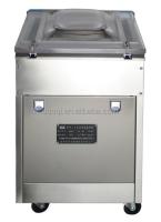 China Microcomputer Program DZ-360 Vacuum Sealer Stand Table Type Two Sealing Bar 380x380mm Chamber for sale