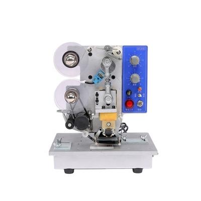 China Automatic Industry Hot Stamping Date Batch Expiry Coding Machine for Plastic Bags HP-241B for sale