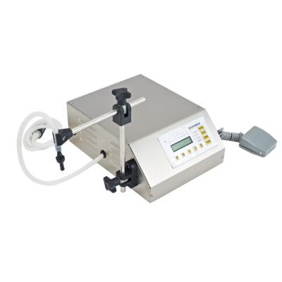 China Filling Accuracy 0.5% Semi Automatic Liquid Perfume Small Bottles Liquid Filling Machine for sale