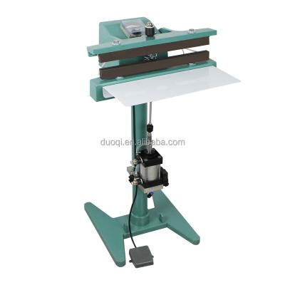 China Foot Pedal Sealer DUOQI SFLJ-400 Direct Heat Sealing Machine with 15 mm Sealing Width for sale