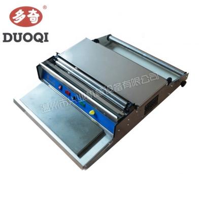 China Manual Stainless Steel Plastic Film Wrapping Sealing Machine for Supermarket Packing for sale