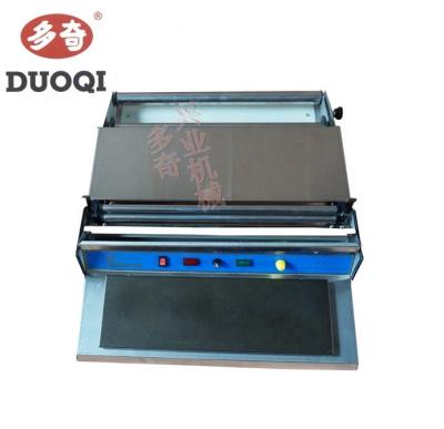 China Small Food Wrap Cling Film Hand Packer Semi-automatic Desktop Machine for Fruit 5 kg for sale