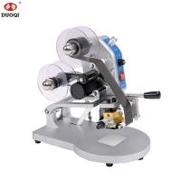 China DUOQI DY-8 Semi Automatic Coding Machine 60W 100 Times/Min for Expiry Date Batch Printing for sale