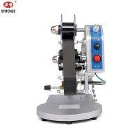China DUOQI DY-8 Semi Automatic Coding Machine 60W 100 Times/Min for Expiry Date Batch Printing for sale