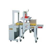 China FXJ-5050 Semi-Automatic Carton Sealing Machine 1000 Cases/Hour 500×500mm Capacity Rustproof Box Packing for sale
