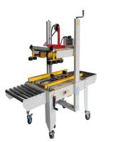 China FXJ-6050 Carton Sealing Machine 180W Automatic Box Taper with 1000 Cases/Hour Capacity and 500×600mm Max Sealing Size for sale
