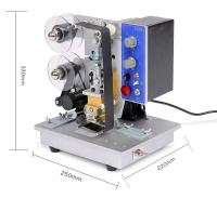 China HP-241B Automatic Hot Stamp Ribbon Printer Machine Customized Date Code Printer for sale