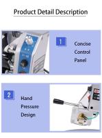 China 25mm Manual Portable Date Coding Machine High Precision Easy Operation for sale
