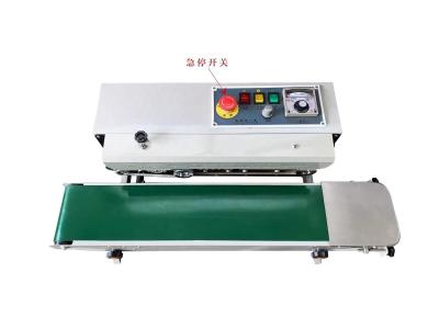 China FR-900 Horizontale Banddichtung 220V/Hz Kunststoff Verpackung Datum Druck zu verkaufen