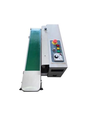China FR-900 Horizontale Banddichtung 220V/Hz Kunststoff Verpackung Datum Druck zu verkaufen
