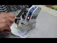 DY-8 Data Batch Coding Machine Impulso manual de alta resistência para impressão de cartões