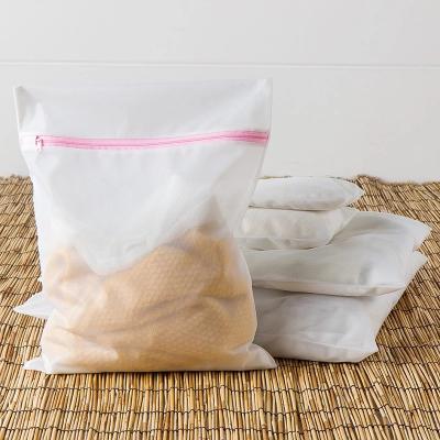 China Durable mesh wash bag 20x30cm, 30x40cm, 40x50cm, 50x60cm, or can be customized. for sale
