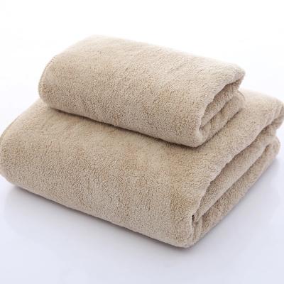 China 80 polyester 20 polyamide microfiber bath towel beach towel 70*140cm for sale