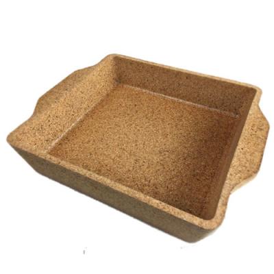 China Nautec Cork Storage Tray Base 30x20cm Natural Cork Material for sale