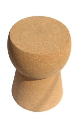 China Round Champagne Cork Stool 30cm Diameter 45cm Height Durable Eco-Friendly for sale