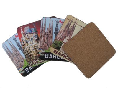 China El práctico de costa popular del corcho del Mdf modificó tamaño para requisitos particulares e imprimió el logotipo para el hogar en venta