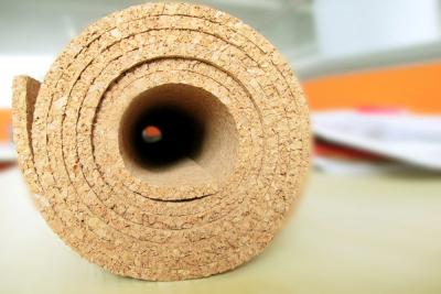 China Custom Size Cork Roll for Floor and Message Board Durable 3mm Thick for sale