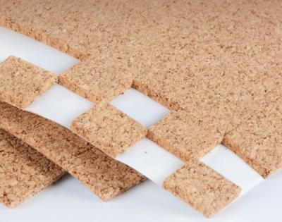 China Sticky Transportation Protective Cork Pads for Glass or Mirror with PVC foam 30x30mm by Roll or Sheet for sale