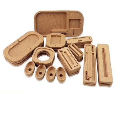 China BSCI Certified Factory Eco-friendly Special-shaped Molded Integrated Cork Storage Box, Message Board, Cork Coaster & Gift Box Customization for sale