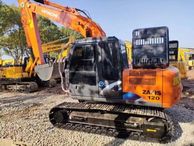 Chine Excavateur hydraulique à rampe utilisée haute performance Hitachi ZX120 bas heures de travail à vendre
