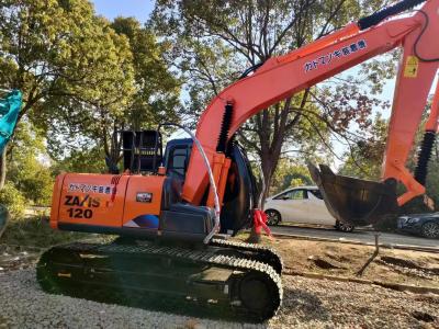 Chine Excavateur hydraulique à rampe utilisée haute performance Hitachi ZX120 bas heures de travail à vendre