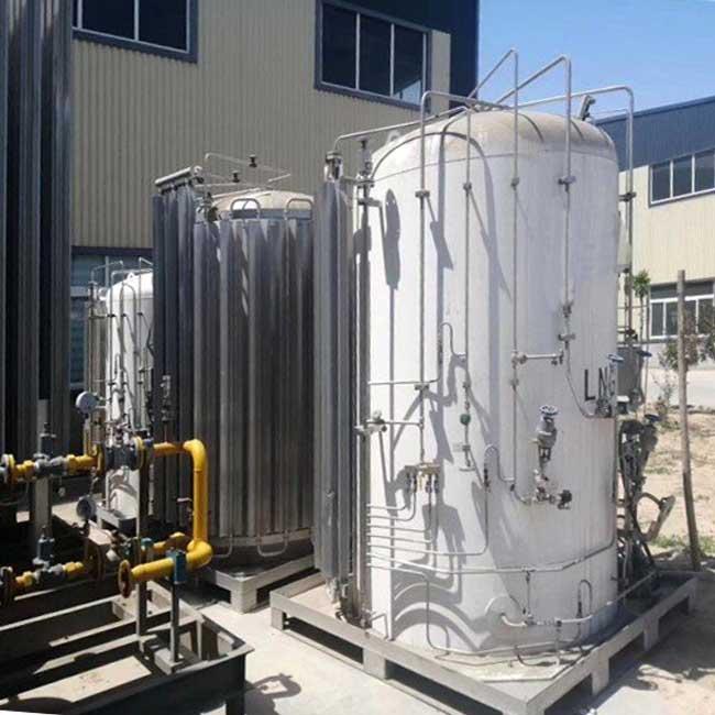 micro bulk cryogenic tank