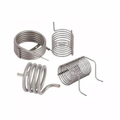 Cina Cooling Coil Tube Heat Exchanger Titanium Coil For Condenser in vendita