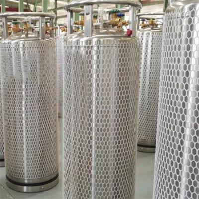 Cina Liquid Oxygen Nitrogen Cryogenic Dewar Cylinder 495L in vendita