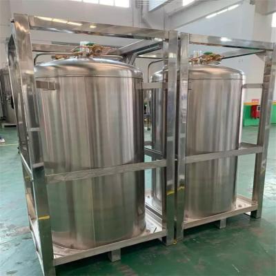 Cina Liquid Oxygen Nitrogen Cryogenic Dewar Cylinder 495L in vendita